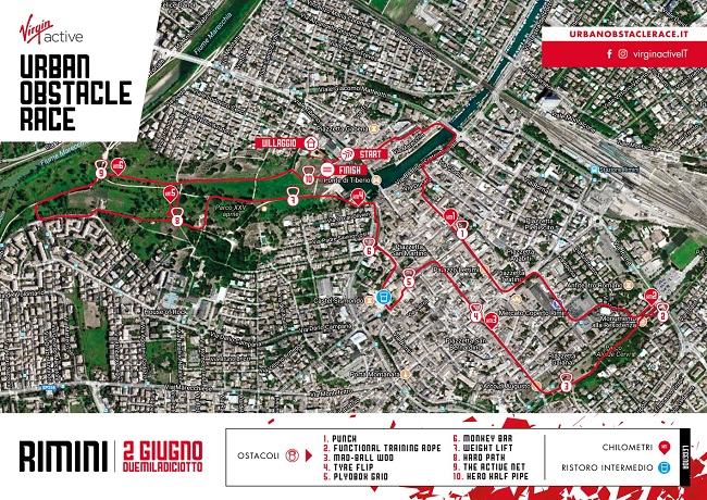 VirginActiveUrbanObstacleRace, domani a Rimini