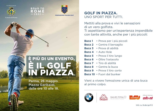 "Golf in Piazza", domenica piazza Garibaldi si trasformerà in un grande ...