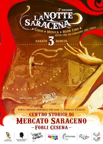 VII edizione del Festival di Teatro di strada ed enogastronomico La Notte Saracena
