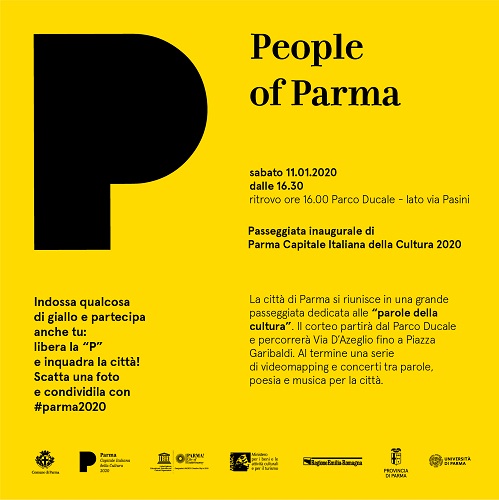People of Parma - parmigiani al via di Parma2020