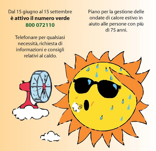 Ferrara: "Uffa che afa"