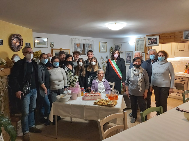 Maria Moffa spegne 103 candeline