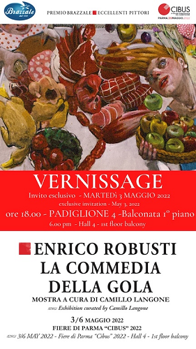 Enrico Robusti: “La commedia della gola”