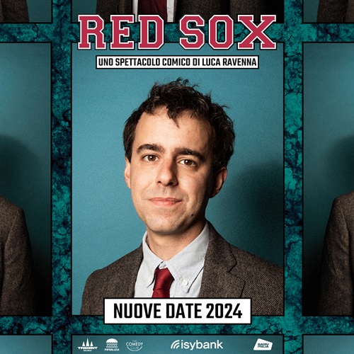 Luca Ravenna da record con il tour "RED SOX"